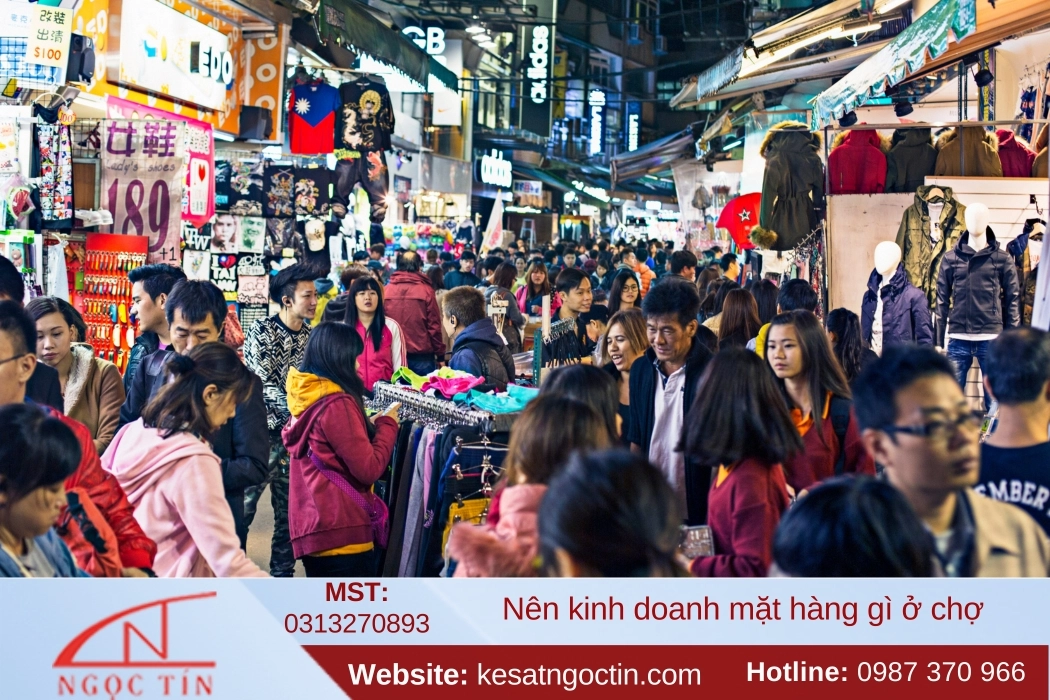 Nên kinh doanh mặt hàng gì ở chợ có lợi nhuận ít rủi ro