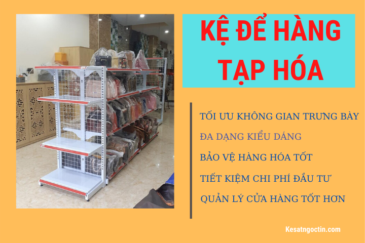 Vai trò kệ để hàng tạp hóa và các loại kệ phổ biến hiện nay – Kệ sắt ...